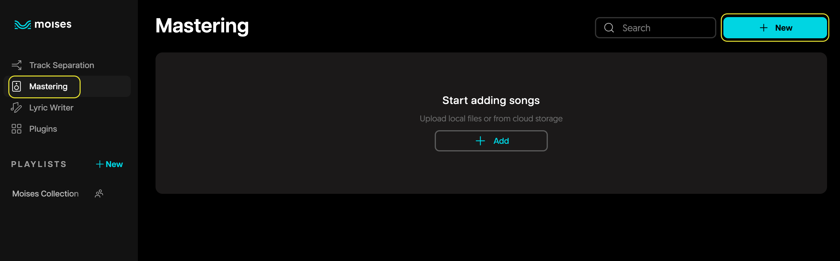 How to Upload and Edit your track using Moises – moises.ai