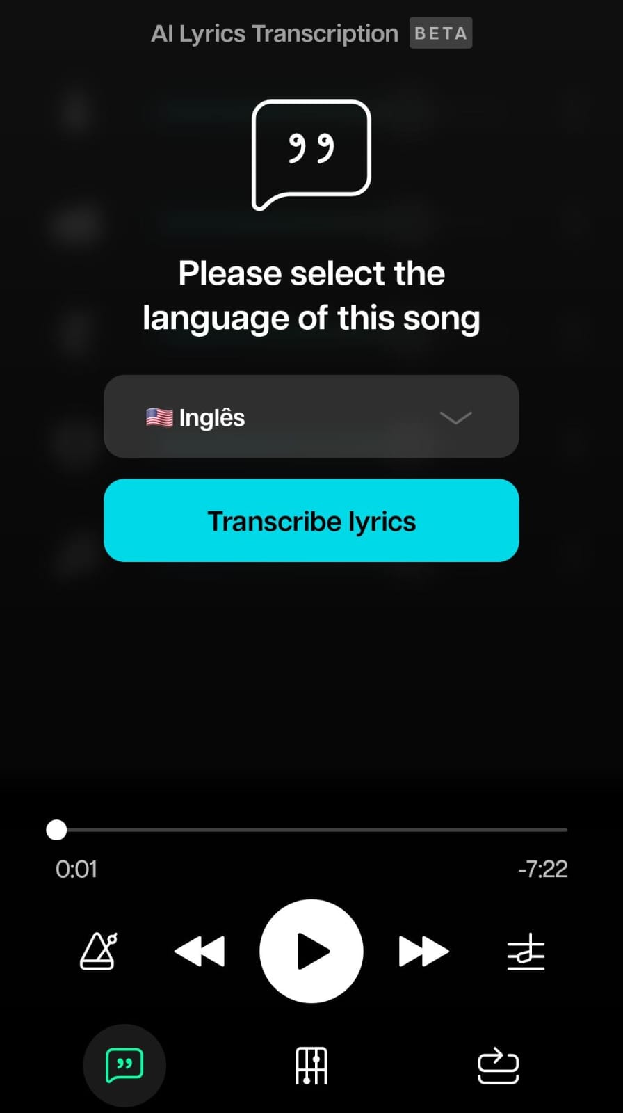 How do I use the transcription and edit the lyrics? – moises.ai