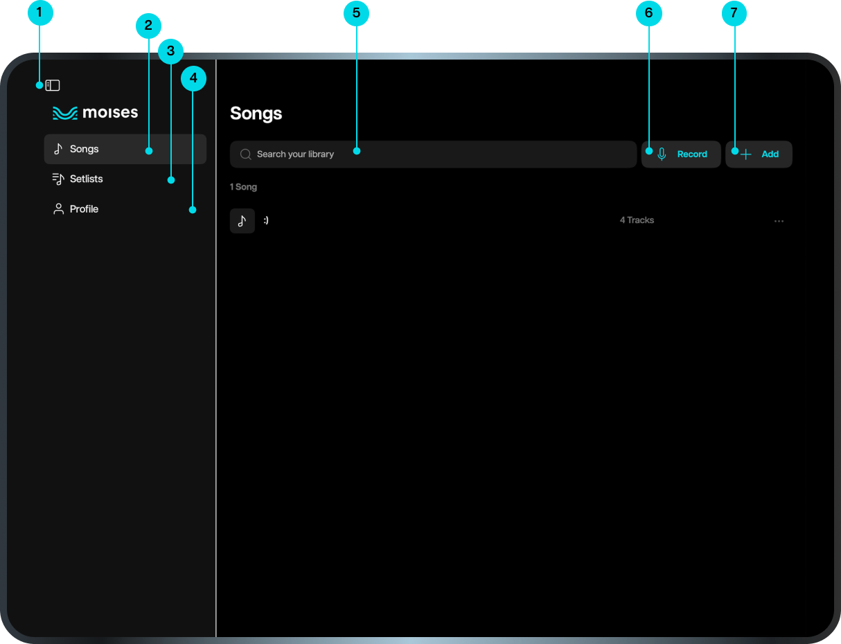 Welcome to Moises! Here are some pointers to start. (iPad App) – moises.ai