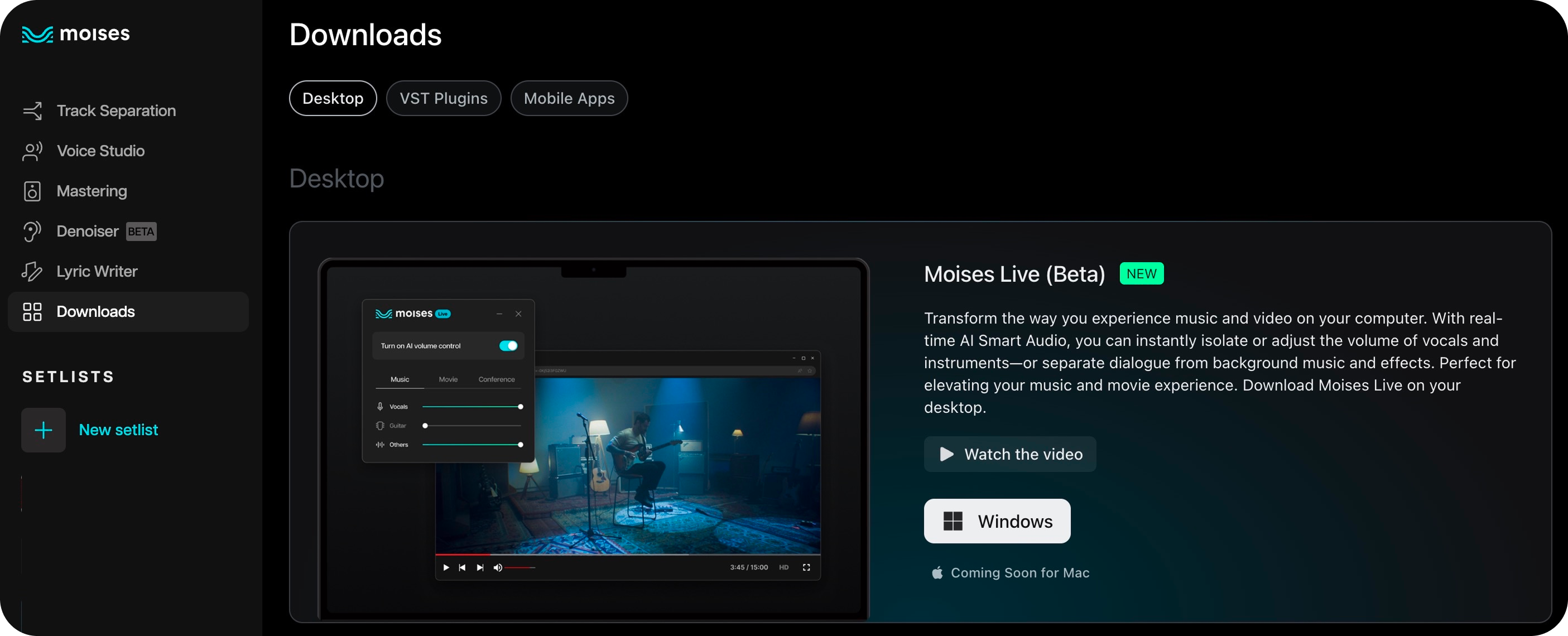 Como funciona o Moises Live? – moises.ai